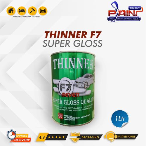 Jual Thinner F7 Super Gloss 1 Liter Pengencer Cat - Kota Bandung - PAINT COLOUR | Tokopedia