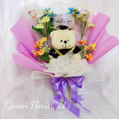 Jual Bucket bunga boneka, buket boneka wisuda, hadiah ulang tahun ...