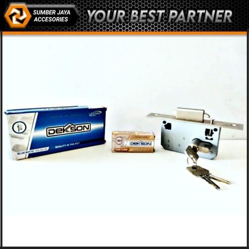 Jual MORTISE LOCK SLIDING DEKSON DL84100 1SET BODY GAGANG PINTU GESER ...