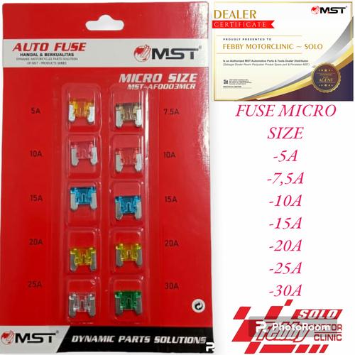 Jual FUSE-SEKERING-SEKRING KOTAK UKURAN MICRO MERK MST - Kab. Sukoharjo ...