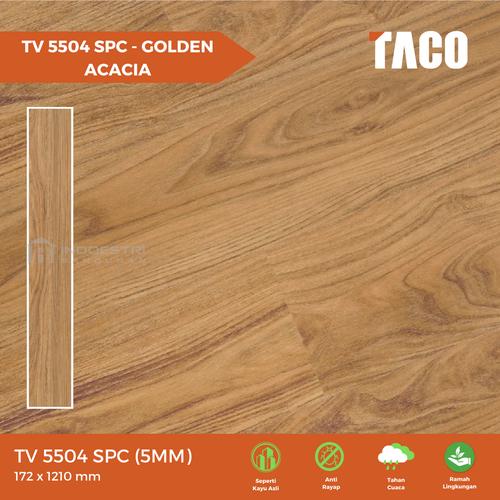 Jual TACO Lantai SPC 5mm TV 5504 Golden Acacia / Lantai SPC Click Motif ...