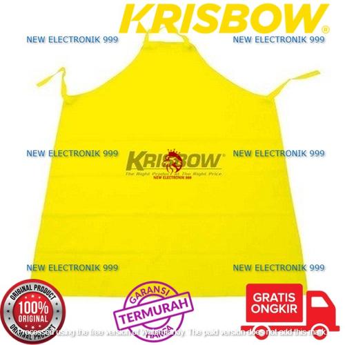 Jual Krisbow Apron Laboratorium Pvc Kuning KW1000470 - Jakarta Barat ...