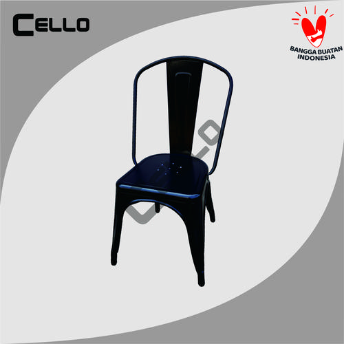 Jual CELLO CAFE BLACK TEXTURE - Kursi Tolix Industrial Besi Restoran ...