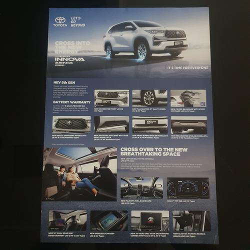 Jual Brosur Toyota Innova Zenix ( flyer ) - Kota Semarang - BESIEGE ...