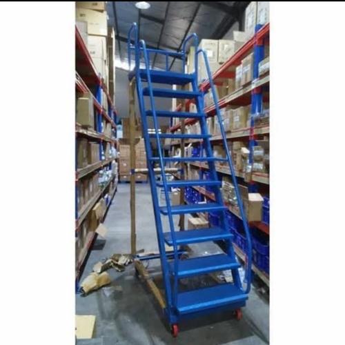Jual tangga gudang industri/tangga pabrik/tangga besi 200cm|tangga ...