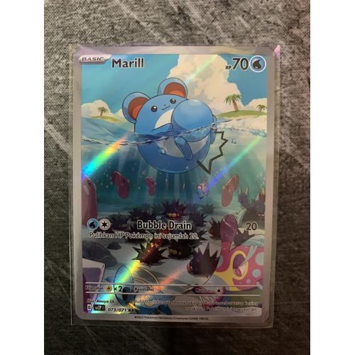 Jual Marill AR sv2P Mara Bahaya Salju Pokemon TCG Indonesia 073/071 - Jakarta Barat - S ...