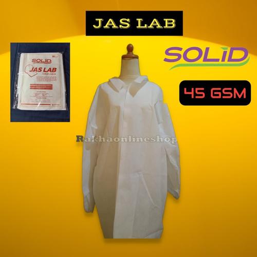 Jual Jas Lab Solid 45 gsm ukuran XXL - Kab. Bekasi - rakhaonlineshop1 ...