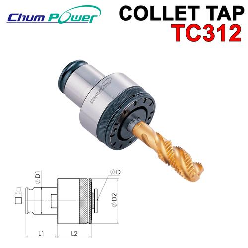 Promo Collet Tap M3 TC312 JIS CHUM POWER Quick Tapping Chuck M 3 Holder ...
