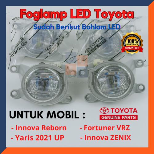 Promo Foglamp Led Innova Reborn FACELIFT Fortuner VRZ Yaris Zenix 2021 ...