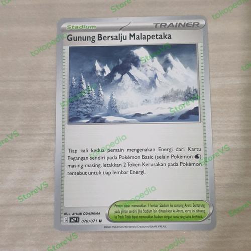 Jual Gunung Bersalju Malapetaka sv2p - Pokemon TCG Indonesia - Jakarta Utara - StoreVS | Tokopedia
