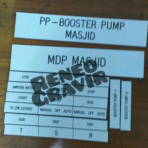 Jual name plate panel custome - Jakarta Pusat - Reneo gravir | Tokopedia