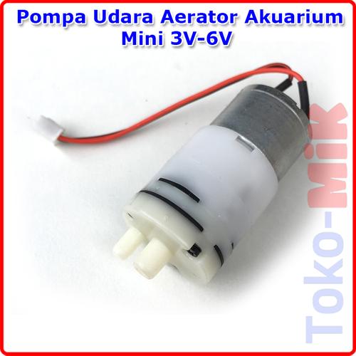Jual Pompa Udara Angin Mini Micro Aerator Air Pump Aquarium Akuarium 3V ...