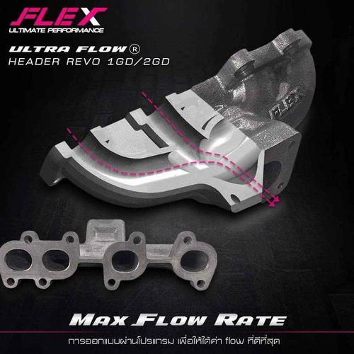 Jual FLEX Ultra Flow Header Revo for Toyota Innova Reborn / Fortuner ...