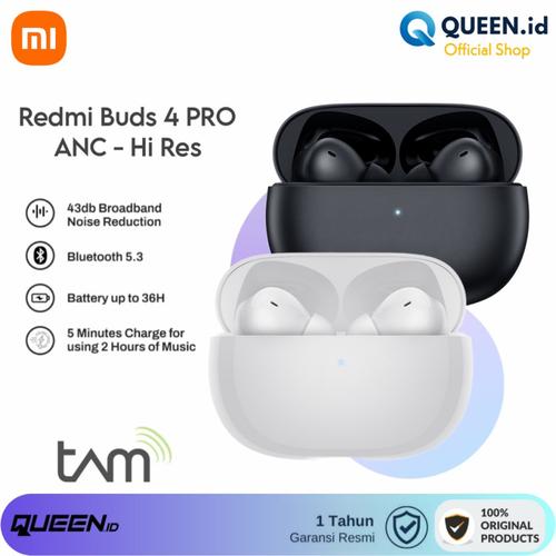 Promo Redmi Buds 4 PRO TWS True Wireless Earbuds Headset Bluetooth ANC ...
