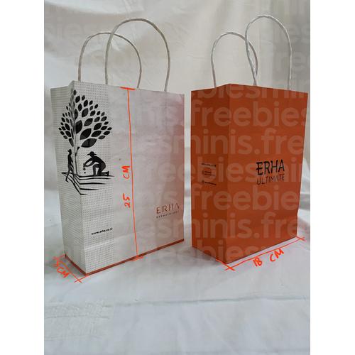 Jual Paper Bag Tas Karton Tas Kertas Erha Original Small - Putih - Kota ...