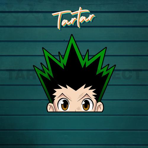 Promo Sticker Stiker Vinyl - Anime Peeker Gon Freecss Hunter x Hunter ...