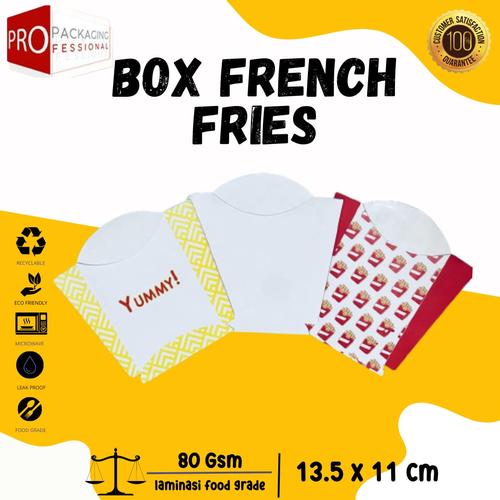 Jual DUS KENTANG AYAM POP SHIHLIN / DUS FRENCH FRIES / BOX FRENCH FRIES ...