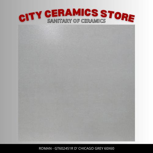 Jual GRANITE ROMAN 60x60 CHICAGO GREY - Grey - Kab. Bogor - City ...