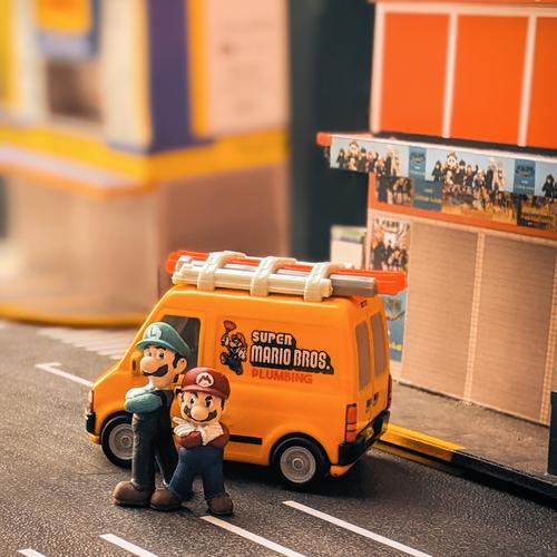 Jual Miniature Figure SUPER MARIO BROSS 1/64 HO diorama - FIGURE - Kota ...