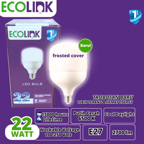 Jual Lampu Led Kapsul Ecolink 22 Watt E27 Cool Daylight 6500K Top ...