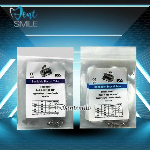 Jual buccal tube pengunci behel M1 roth dan M2 roth 022 bondable fda ...