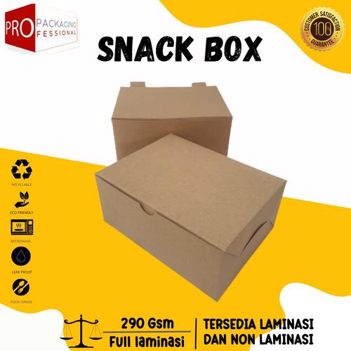 Jual KOTAK KUE / DUS KUE / SNACK BOX / CAKE BOX / KEMASAN KUE / KRAFT ...