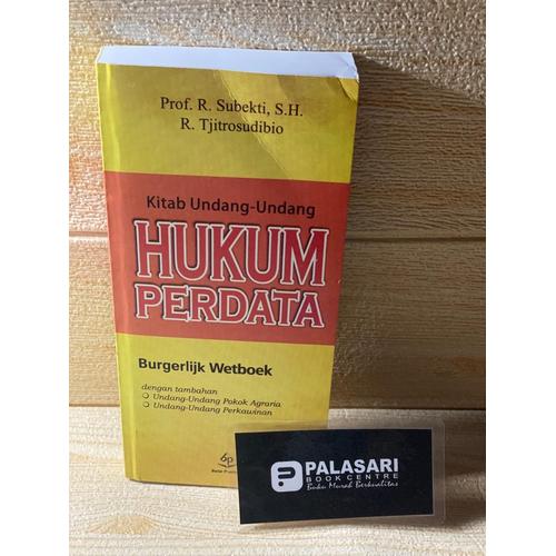 Jual Buku Kitab Undang Undang Hukum Perdata - Prof.R.subekti, S.H ...