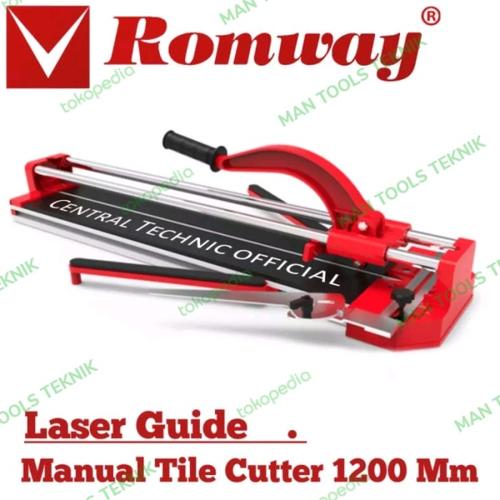 Jual Manual Alat Potong Keramik Granit 1200 MM Tile Cutter ROMWAY 120 ...