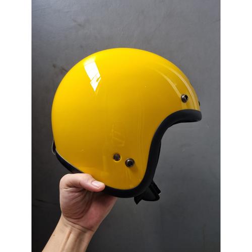Jual Helm Zeus ZS385 Yellow Retro Classic - XL - Jakarta Barat ...