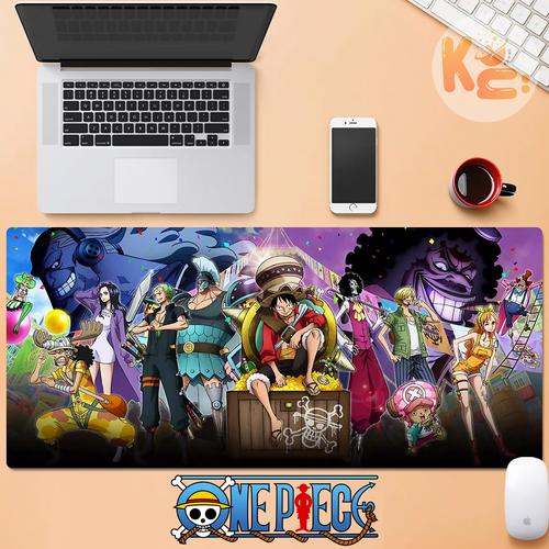 Jual One Piece Stampede Mousepad 80x30cm Luffy Crew Anti Slip Mouse Pad ...