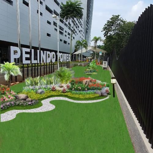 Jual pembuatan taman Pelindo tower - Jakarta Barat - DEKORASI TAMAN ...