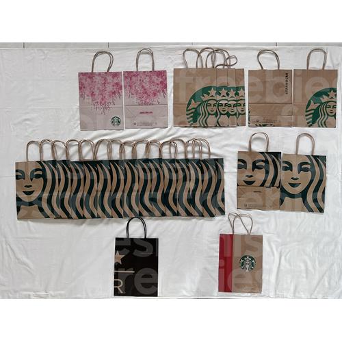 Jual Paper Bag Tas Karton Tas Kertas S tarbucks Original - Hijau Full ...