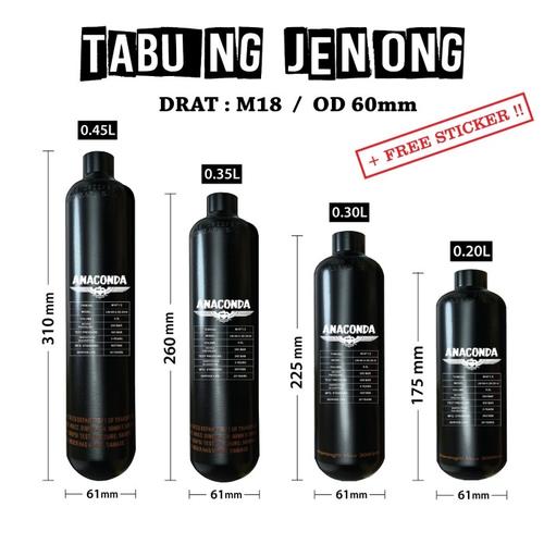 Jual Botol Tabung ANACONDA - 500cc - Kab. Bojonegoro - GS SNIPER ELITE ...