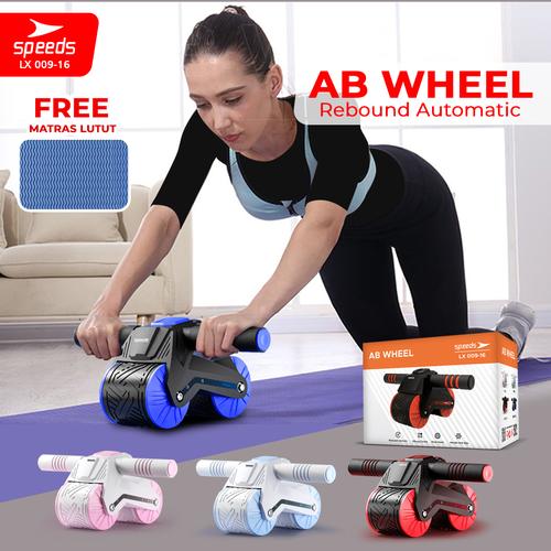 Promo SPEEDS AB Roller Ab Wheel Alat Sit Up Roda Pembakar Lemak 009-16 ...
