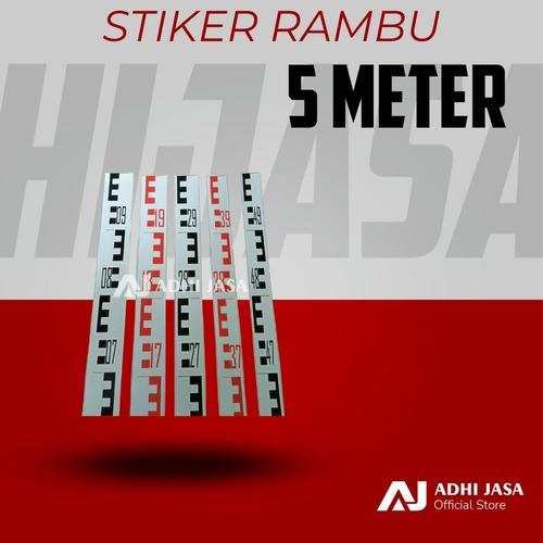 Jual Stiker Rambu Ukur / Stiker Bak Ukur 5 Meter - Kab. Bandung - CV ...