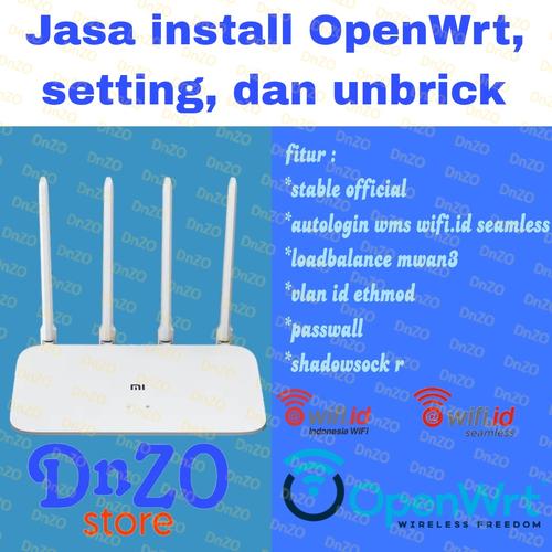 Jual 4c , 4a ,dan 4a gigabit instal openwrt dan unbrick xiaomi router - install openwrt ...