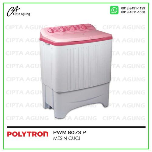 Jual MESIN CUCI 2 TABUNG 8 KG POLYTRON PWM 8073 [BDG] - Pink (P) - Kota ...
