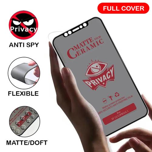 Promo Infinix Zero 20 Zero X Pro tempered glass glare NEW CERAMIC SPY ...