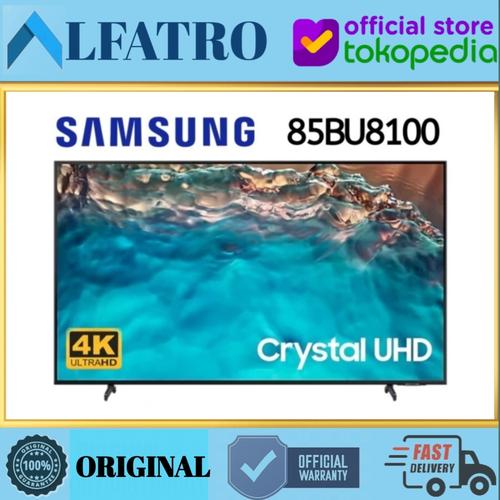 Promo SAMSUNG TV 85 Inch 85BU8100 4K UHD SMART TV UA85BU8100 ...