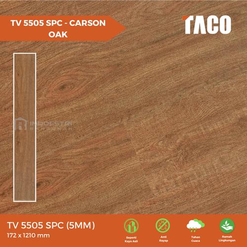 Jual TACO Lantai SPC 5mm TV 5505 Carson Oak / Lantai SPC Click Motif ...