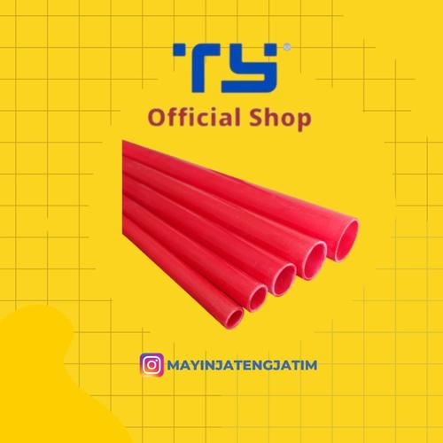 Jual TY Aquarium Pipe pipa U – PVC by 3 Pawns - Red, 40mm - Kota ...