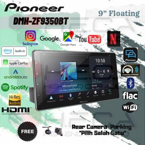 Jual Pioneer DMH-ZF9350BT Floating Head Unit 9" Inch Single Din + Camera - Kota Depok - High End ...