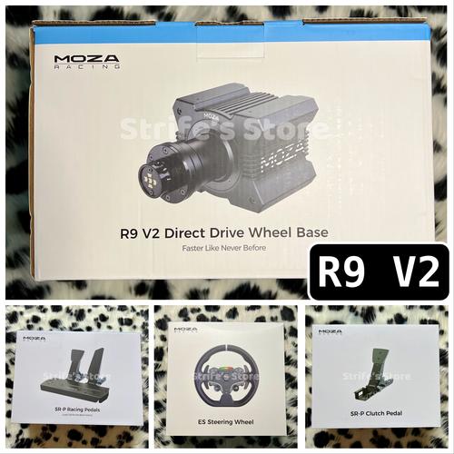 Promo Moza Racing Set (R9v2+ES+SRP 3 Pedals) Direct Drive Bundle SR-P ...