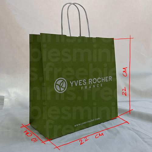 Jual Paper Bag Tas Karton Tas Kertas Yves Rocher Original Small - Mulus ...