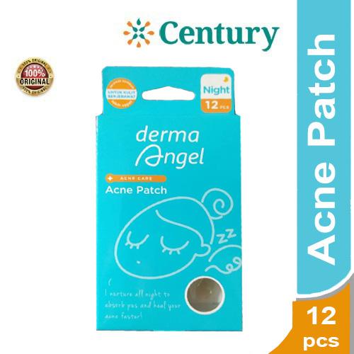 Jual DERMA ANGEL ACNE CARE ACNE PATCH NIGHT 12 PCS / PLESTER JERAWAT ...