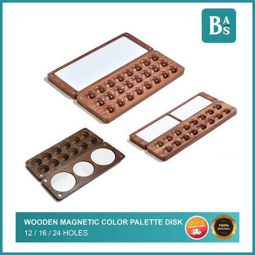 Jual Magnetic Wooden Color Palette Disk - Kota Denpasar - Bali Art ...