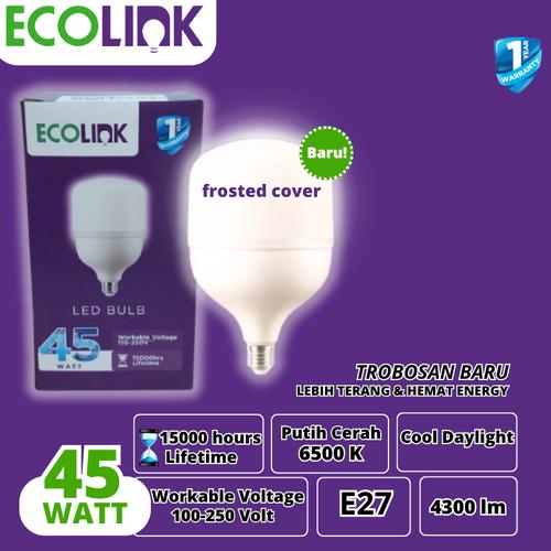 Jual Lampu Led Kapsul Ecolink 45 Watt E27 Cool Daylight 6500K Top ...