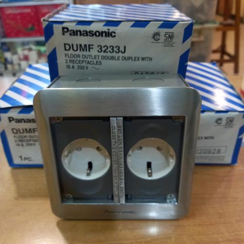 Jual stop kontak lantai double floor outlet dump 3233j panasonic duplex - Jakarta Pusat ...