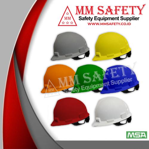 Jual Helm Proyek Kerja Safety NSA V-Gard with Fastrac - Putih - Jakarta ...