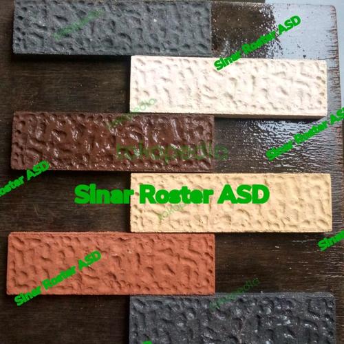 Jual Bata Tempel Gradasi Minimalis Aneka Warna SINAR ROSTER - Jakarta ...